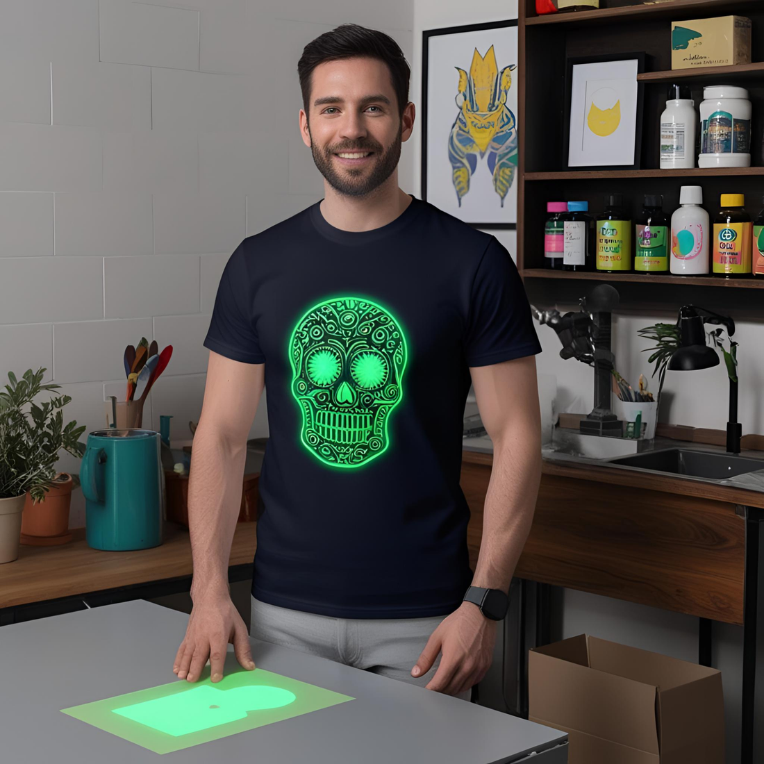 Glow In The Dark DTF Gang Sheets – Vibrant Custom Prints – DTF PRINT DEPOT